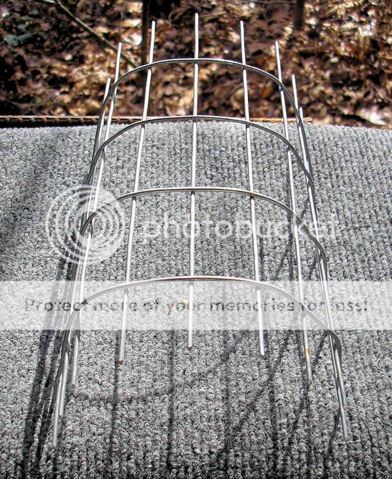 Hay rack from scrap cage wire tutorial | Rabbit Talk - Meat Rabbit ...