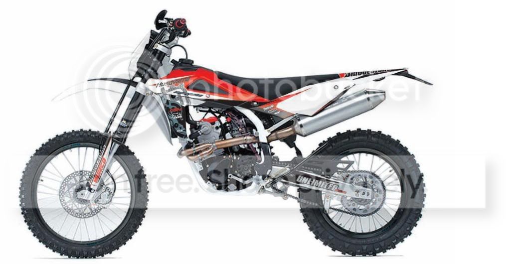 Let's see some aftermarket graphics for the TE510! - Husqvarna 4 Stroke ...
