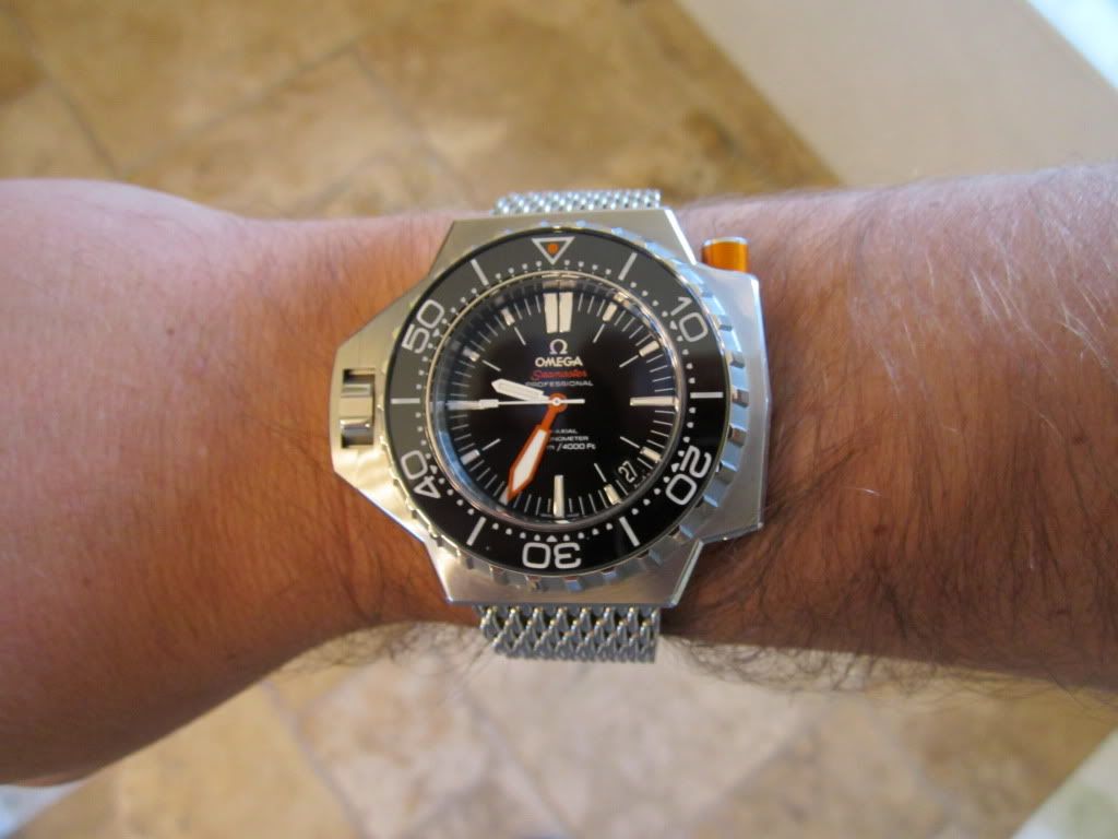 Some More Omega Ploprof 1200m Pics on Different Straps - The Dive Watch ...