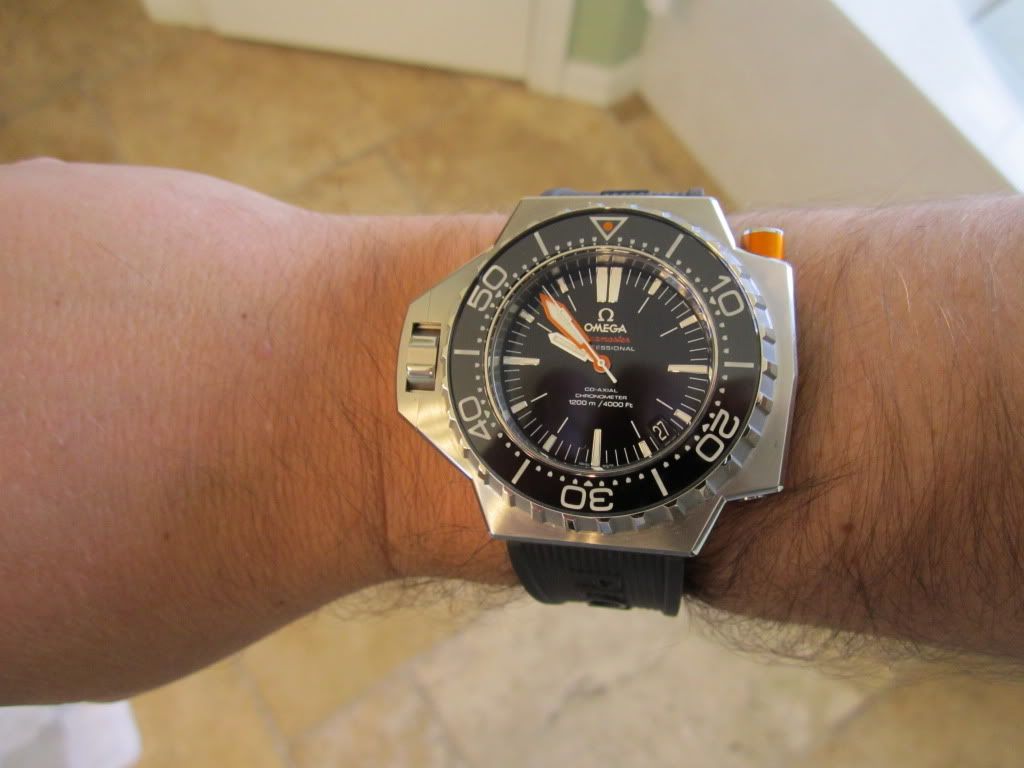 Some More Omega Ploprof 1200m Pics on Different Straps - The Dive Watch ...