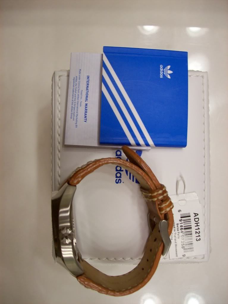 FS Adidas Watch on Leather Strap ($35) | WatchUSeek Watch Forums